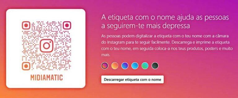 Crie um QR Code para o Instagram - MídiaMatic Marketing Digital